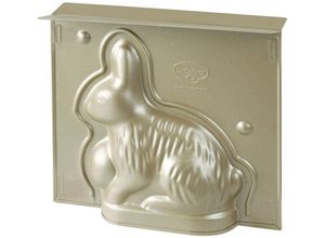 4044935018705 - Backform DR OETKER Hase gold (goldfarben) B20cm L225cm T7cm Stahlblech Küchenformen Vollbackform Hase – 3D-Hasenbackform Osterbackform Backform Hase 4044935018705 - Backform DR OETKER Hase gold (goldfarben) B20cm L225cm T7cm Stahlblech Küchenformen Vollbackform Hase – 3D-Hasenbackform Osterbackform Backform Hase