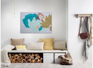 4059432206661 - Leinwandbild AS CRÉATION floral collage Bilder Gr B H 90cm x 60cm Leinwandbild-Keilrahmenbild-Kunstdruck Kunst-Abstrakt-Kinder Querformat blau (holzfarben) Keilrahmen Bild Floral Abstrakt Leinwand-Bild Wohnzimmer modern Kinder 4059432206661 - Leinwandbild AS CRÉATION floral collage Bilder Gr B H 90cm x 60cm Leinwandbild-Keilrahmenbild-Kunstdruck Kunst-Abstrakt-Kinder Querformat blau (holzfarben) Keilrahmen Bild Floral Abstrakt Leinwand-Bild Wohnzimmer modern Kinder