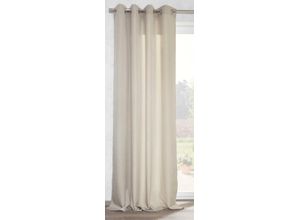 4025358033940 - Vorhang MY HOME Velonia beige (sand) B140cm H245cm Polyester Gardinen stilvoll funktional und pflegeleicht