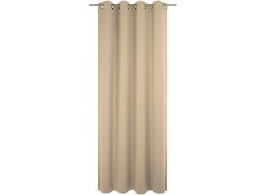 4004567466633 - Vorhang ADAM Vorhang Uni Collection Light aus 100 % Bio-Baumwolle Ösen (1 St) beige B142cm H355cm Baumwolle (Bio-Baumwolle) Gardinen Vorhang Uni Collection Light aus 100% Bio-Baumwolle Ösen (1 St)