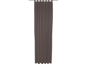 4004567455040 - Vorhang ADAM Uni Collection braun (dunkelbraun) B142cm H375cm Baumwolle (Bio-Baumwolle) Gardinen Blickdichter aus 100% Bio-Baumwolle