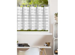 4005241833437 - Panneaux Linea Gr 1 silber (silberfarben) B140cm H50cm Polyester Gardinen Fertigschal