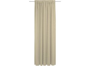 4004567466275 - Vorhang WIRTH Uni Collection light beige Gardinen 265cm Multifunktionsband 142cm Baumwolle (Bio-Baumwolle) nach Maß B142cm H265cm