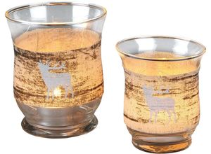 4050223251068 - Teelichthalter Xmas Weihnachtsdeko Kerzenhalter Gr H 9 cm braun Windlichter Laternen 4050223251068 - Teelichthalter Xmas Weihnachtsdeko Kerzenhalter Gr H 9 cm braun Windlichter Laternen