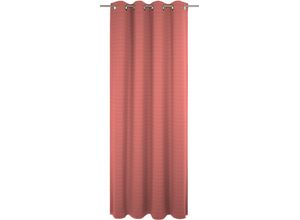 4004567467722 - Vorhang ADAM Vorhang Uni Collection Light aus 100 % Bio-Baumwolle Ösen (1 St) rot B142cm H365cm Baumwolle (Bio-Baumwolle) Gardinen Vorhang Uni Collection Light aus 100% Bio-Baumwolle Ösen (1 St)