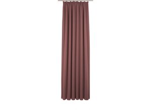 4004567468040 - Vorhang ADAM Uni Collection light rot (kirschrot) B142cm H145cm Baumwolle (Bio-Baumwolle) Gardinen Vorhang Uni Collection light aus Bio-Baumwolle Made in Germany
