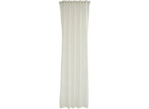 4043343680115 - Gardine Josh Gr 1 weiß B140cm H245cm Obermaterial 90% Polyester 10% Leinen Gardinen Fertigschal
