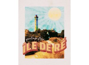 4055065176722 - Wandbild »Vintage Travel ?le de Ré« (1 St) Deutsches Premium-Poster Fotopapier mit seidenmatter Oberfläche und hoher Lichtbeständigkeit Für fotorealistische Drucke mit gestochen scharfen Details und hervorragender Farbbrillanz