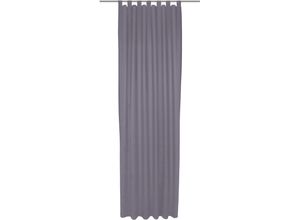 4004567474348 - Vorhang WIRTH Uni Collection light lila Gardinen 235cm Schlaufen 142cm Baumwolle (Bio-Baumwolle) nach Maß B142cm H235cm