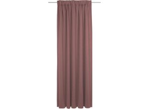 4004567468330 - Vorhang WIRTH Uni Collection light Gardinen Gr 165 cm Multifunktionsband 142 cm rot (kirschrot) Schlafzimmergardinen nach Maß