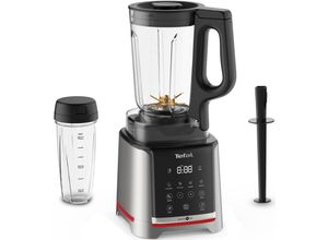 3016661158940 - TEFAL Standmixer BL91HD Infiny Mix+ Highspeed schwarz (edelstahl schwarz) B20cm H45cm T225cm Zerkleinerer 5 automatische Programme Klingen mit Titanbeschichtung