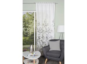4056751479318 - Vorhang HOME WOHNIDEEN PAULAS Gardinen Gr 245 cm Multifunktionsband 140 cm grau Schlafzimmergardinen Kombibandschal PAULAS bedruckt 4056751479318 - Vorhang HOME WOHNIDEEN PAULAS Gardinen Gr 245 cm Multifunktionsband 140 cm grau Schlafzimmergardinen Kombibandschal PAULAS bedruckt