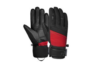 4060485588291 - Skihandschuhe REUSCH Louis R-TEX XT Damen Gr 10 schwarz rot 85% Polyester 15% Polyurethan unifarben Handschuhe mit wasserdichter und atmungsaktiver Funktion