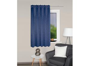 4056751482745 - Vorhang HEINE HOME Gardinen Gr 175 cm Multifunktionsband 135 cm blau (dunkelblau) Übergardinen 4056751482745 - Vorhang HEINE HOME Gardinen Gr 175 cm Multifunktionsband 135 cm blau (dunkelblau) Übergardinen