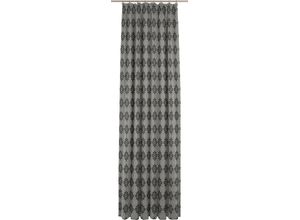 4004567186609 - Vorhang ADAM Romantic Puligny Gr 1 schwarz B145cm H145cm Jacquard Baumwolle (Bio-Baumwolle) Gardinen aus 100% Bio-Baumwolle 4004567186609 - Vorhang ADAM Romantic Puligny Gr 1 schwarz B145cm H145cm Jacquard Baumwolle (Bio-Baumwolle) Gardinen aus 100% Bio-Baumwolle