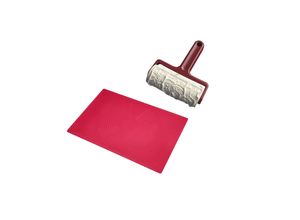 4051735051283 - Westmark Backzubehör Set Spekulatiuswalze Teigmatte Teigrolle Backset Kekse