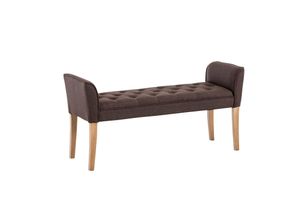 4251152659738 - Chaiselongue CLEOPATRA Polsterbank hochwertiger Polsterung und Stoffbezug I Sitzbank mit gestepptem Stoffbezug I Sitzhöhe von ca 49 cm