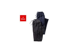 9010497092786 - Doppelpack Jogginghosen   marine-anthrazit   Größe XXXXL