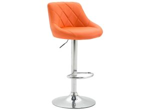 4251380448432 - Barhocker Lazio Mit Kunstlederbezug I Drehbarer Thekenhocker Mit Fußstütze I Höhenverstellbarer Barstuhl Mit Trompetenfuß 4251380448432 - Barhocker Lazio Mit Kunstlederbezug I Drehbarer Thekenhocker Mit Fußstütze I Höhenverstellbarer Barstuhl Mit Trompetenfuß