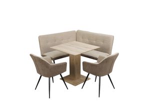 4255701916907 - Sitzgruppe Taupe Cord Joschka