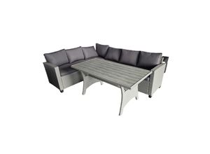 4255701934727 - Outdoor Sofa mit Tisch Alexandria