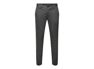 5715218678259 - Tapered Fit Stoffhose mit Fischgratmuster