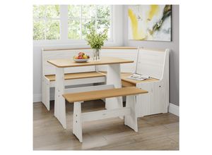 4255701917270 - Sitzgruppe 3-teilig Marija Weiß