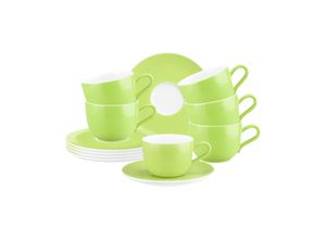 4262487297816 - Kaffeetassen mit Untertassen Liberty Pure Colors 260 ml 6er Set