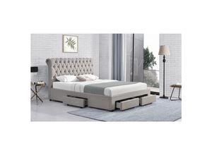 4255701934086 - Bett mit Stauraum 140 x 200 4255701934086 - Bett mit Stauraum 140 x 200