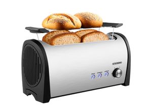 4260677794480 - Steinborg 4 Scheiben Toaster mit Brötchenaufsatz 1400 Watt