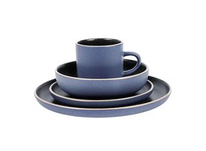 4005437322301 - Tafelservice 16-teilig Blau Grau
