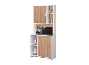 4255701920881 - Küchenschrank Malin Weiß Sonoma