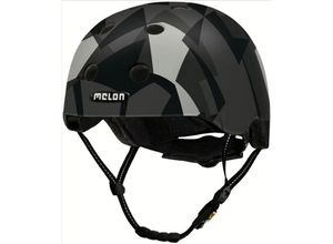 4260243725948 - Melon® Fahrradhelm Urban Active Black Widow schwarz grau