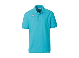 9010497006165 - Poloshirt kurzarm unisex   türkis   Größe M
