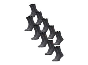 9010497263582 - 10er Pack Socken unisex   anthrazit   Größe 39-42