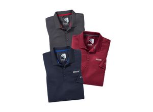 9010497092083 - 3er Pack Herren Poloshirts   gemischt   Größe L