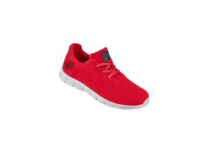 9010497184610 - Merino-Sneaker unisex   rot   Größe 44