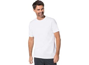 9010497099655 - 5er Pack Herren T-Shirts Rundhals 100% Baumwolle   weiß   Größe L