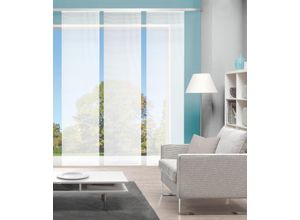 4056751298490 - Schiebegardine VISION S 3ER SET ROM Gr 1 weiß B60cm H260cm Polyester Gardinen HxB 260x60 Schiebevorhang 3er Set Uni 4056751298490 - Schiebegardine VISION S 3ER SET ROM Gr 1 weiß B60cm H260cm Polyester Gardinen HxB 260x60 Schiebevorhang 3er Set Uni