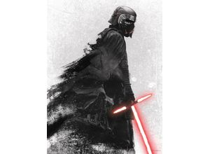 4055065164972 - Bild KOMAR Star Wars EP9 Kylo Vader Shadow bunt (farbe bild(er) bunt) B30cm H40cm Holz Papier Bilder Wandbild zur Dekoration im Kinderzimmer - ohne Rahmen