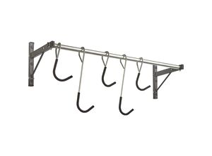 3234640059150 - Verschiebbarer Wandhalter für 5 Fahrräder für 5 Fahrräder grau   schwarz