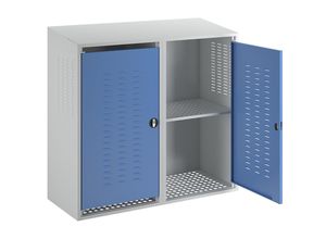 4061753034922 - eurokraft pro Gasflaschenschrank 2 Türen Höhe hinten 1600 mm vorne 1500 mm