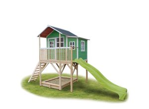 8717703021363 - Exit Toys Loft 750 Holzspielhaus - grün