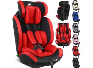 4255598359993 - KIDIZ® Autokindersitz Kinderautositz ? Gruppe 1+2+3 ? 9-36 kg 5-Punkt-Sicherheitsgurt Autositz Kindersitz Einstellbare Kopfstütze Mitwachsende Sitzerhöhung 1-12 Jahre Stabil und Sicher