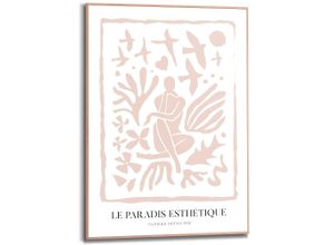 8714597625493 - Poster REINDERS Le Paradis Esthétique beige (farbe bild(er) beige) B50cm H70cm T16cm MDF Bilder