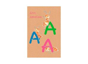 4055065155390 - Bild KOMAR ABC Animal A bunt (farbe bild(er) bunt) B50cm H70cm Papier Holz Bilder Wandbild zur Dekoration - ohne Rahmen