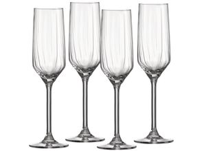 4006344320275 - Sektglas RITZENHOFF & BREKER Jive transparent B55cm H23cm Ø55cm Glas Trinkgefäße 4er Set je 220 ml 4006344320275 - Sektglas RITZENHOFF & BREKER Jive transparent B55cm H23cm Ø55cm Glas Trinkgefäße 4er Set je 220 ml