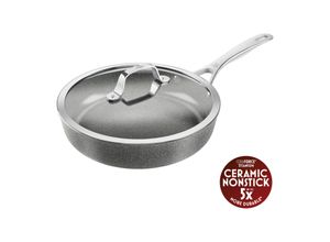 8003150524978 - BALLARINI Salina Schmorpfanne mit Deckel 28 cm Aluminium Titanverstärkte keramische Antihaftbeschichtung