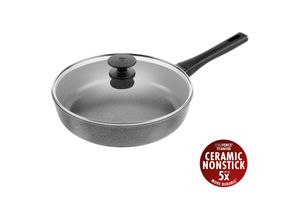 4009839684296 - ZWILLING Terreno Plus Schmorpfanne mit Glasdeckel 28 cm Aluminium Titanverstärkte keramische Antihaftbeschichtung