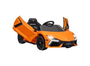4255633584656 - AIYAPLAY Kinder Elektroauto 12V Kinderauto mit 24G Fernbedienung Musik Orange